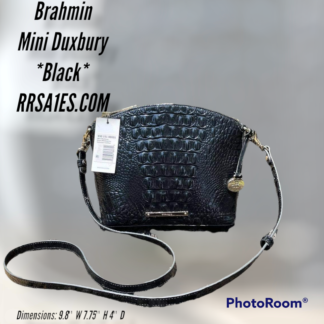 Brahmin Mini Duxbury (BLACK) – RRsa1es